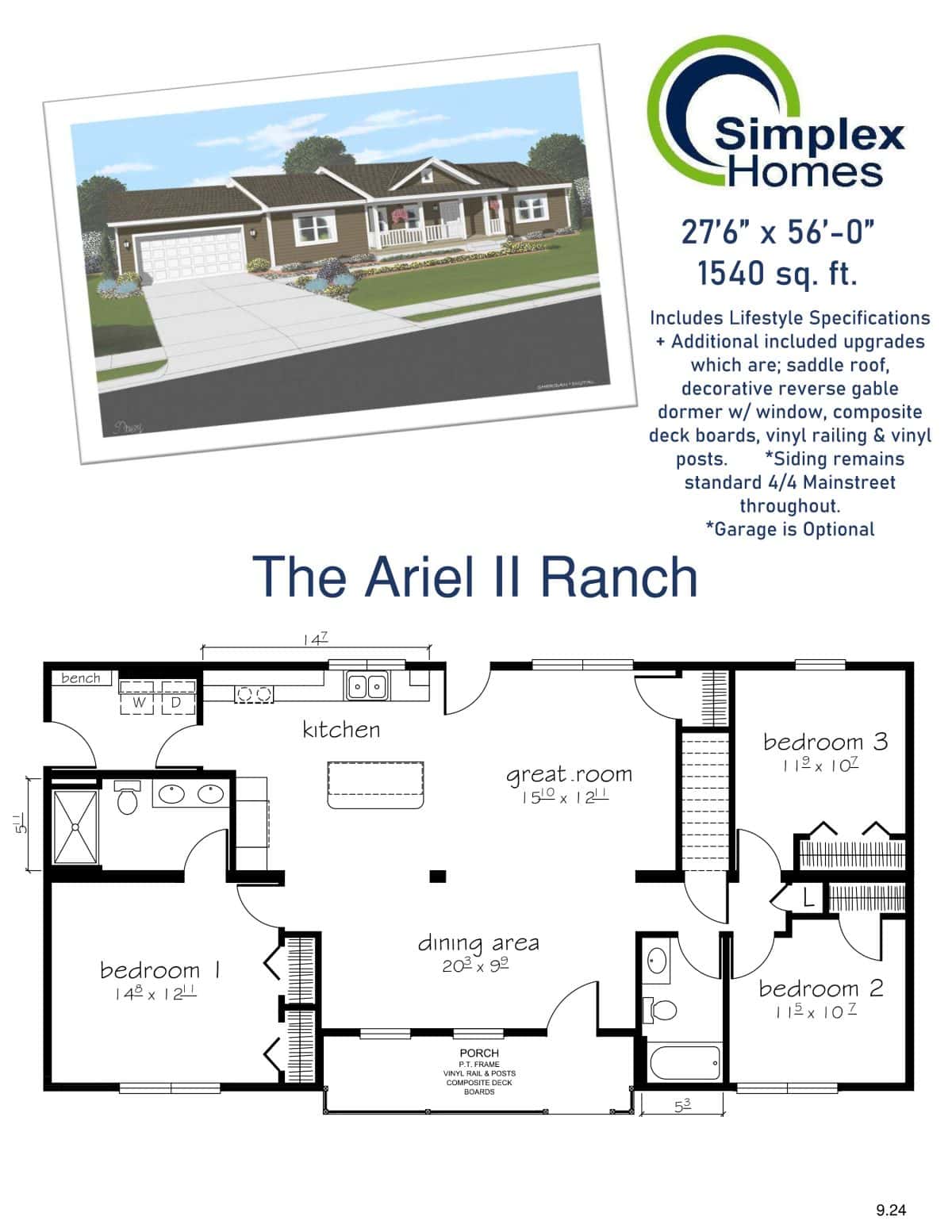 Ariel II - Simplex Homes